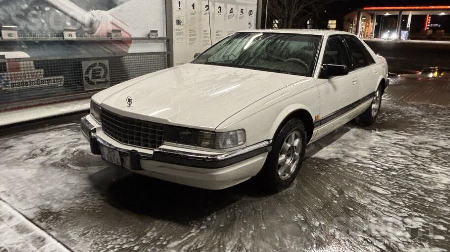 Balts Cadillac Seville 1992 Ogre, ar dzinēja tilpumu 4.90 L un nobraukumu 293 tūkst. km par 5995 €, foto 8 vietnē AUTOMOTO.COM.LV
