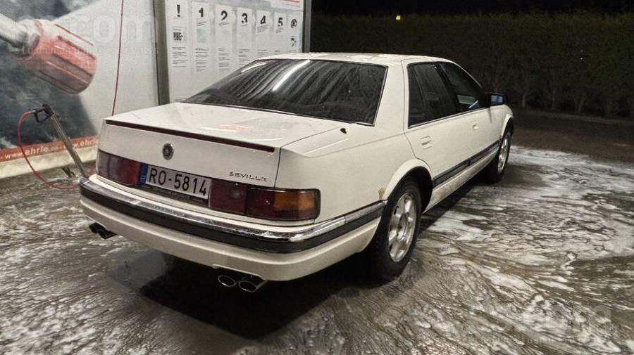 Balts Cadillac Seville 1992 Ogre, ar dzinēja tilpumu 4.90 L un nobraukumu 293 tūkst. km par 5995 €, foto 10 vietnē AUTOMOTO.COM.LV