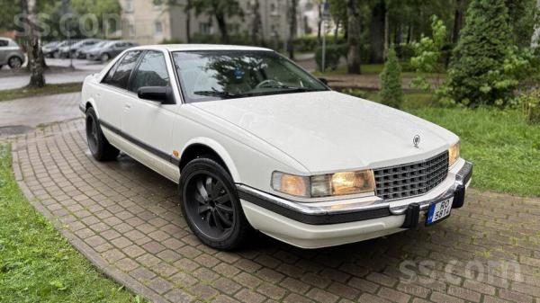 Balts Cadillac Seville 1992 Ogre, ar dzinēja tilpumu 4.90 L un nobraukumu 293 tūkst. km par 5995 €, foto 2 vietnē AUTOMOTO.COM.LV