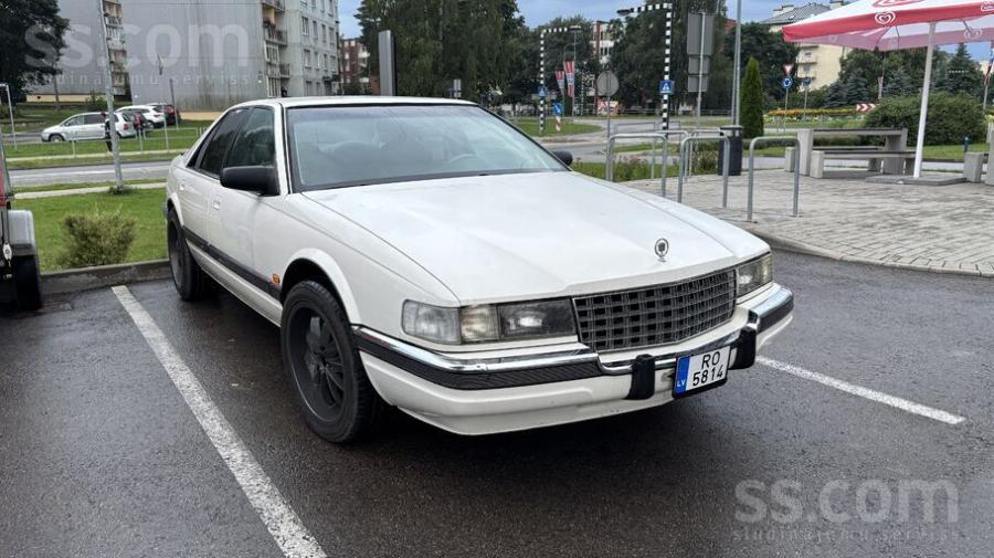 Белый Кадиллак Севиль 1992 в Огре, объемом двигателя 4.90 л и пробегом 293 тыс. км за 4995 €, фото 4 на AUTOMOTO.COM.LV