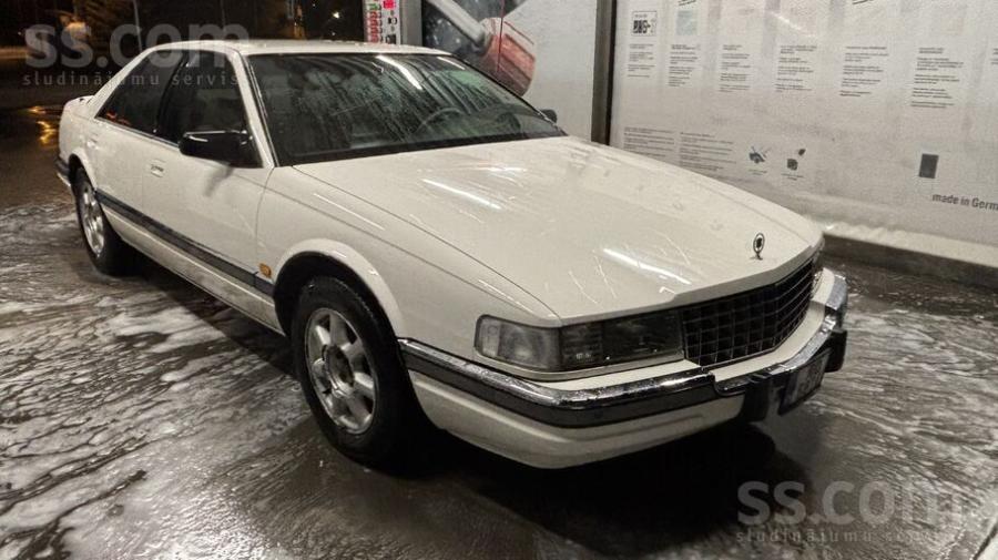 Белый Кадиллак Севиль 1992 в Огре, объемом двигателя 4.90 л и пробегом 293 тыс. км за 4995 €, фото 10 на AUTOMOTO.COM.LV