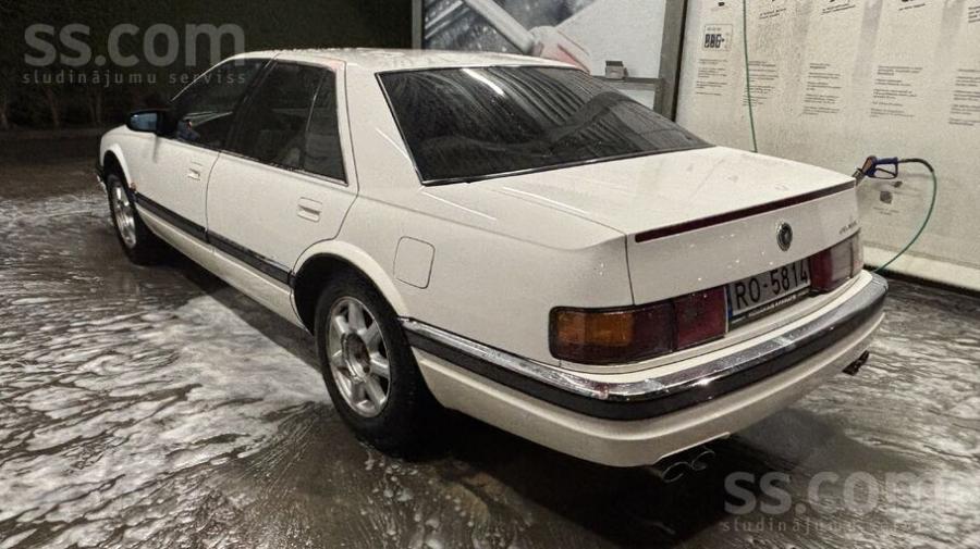 Белый Кадиллак Севиль 1992 в Огре, объемом двигателя 4.90 л и пробегом 293 тыс. км за 4995 €, фото 12 на AUTOMOTO.COM.LV