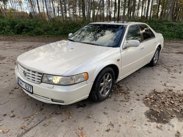 Balts Cadillac Seville 2003 Jēkabpils, ar dzinēja tilpumu 4.60 L un nobraukumu 145 tūkst. km par 1950 €, foto 1 vietnē AUTOMOTO.COM.LV