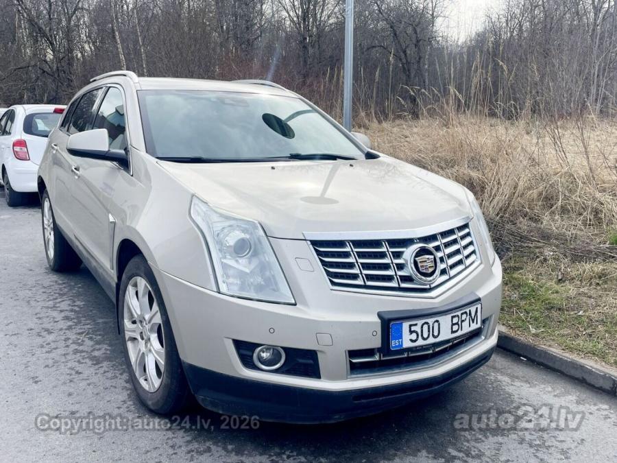 Beige Cadillac SRX 2015 in Tallinn, with an engine capacity of 3.60 L and mileage of 194 thousand km for 9300 €, photo 4 on AUTOMOTO.COM.LV