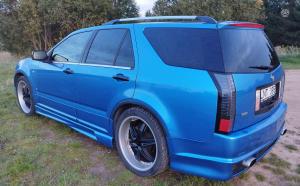 Zils Cadillac SRX 2008 Viļņa, ar dzinēja tilpumu 3.60 L un nobraukumu 264 tūkst. km par 5000 €, foto 5 vietnē AUTOMOTO.COM.LV