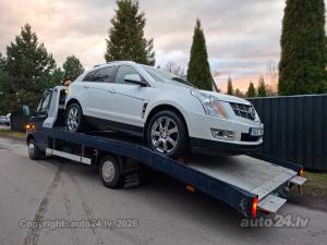 White Cadillac SRX 2011 in Tallinn, with an engine capacity of 3.00 L and mileage of 0 thousand km for 600 €, photo 8 on AUTOMOTO.COM.LV