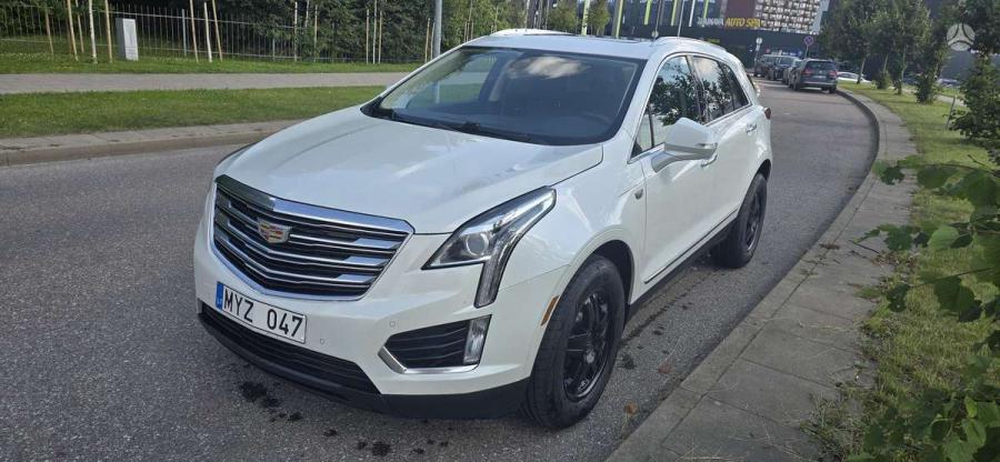Белый Кадиллак XT5 2017 в Вильнюс, объемом двигателя 3.65 л и пробегом 117 тыс. км за 15999 €, фото 3 на AUTOMOTO.COM.LV