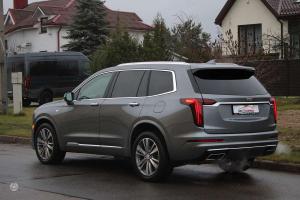 Grey Cadillac XT6 2022 in Vilnius, with an engine capacity of 3.60 L and mileage of 126 thousand km for 28900 €, photo 7 on AUTOMOTO.COM.LV