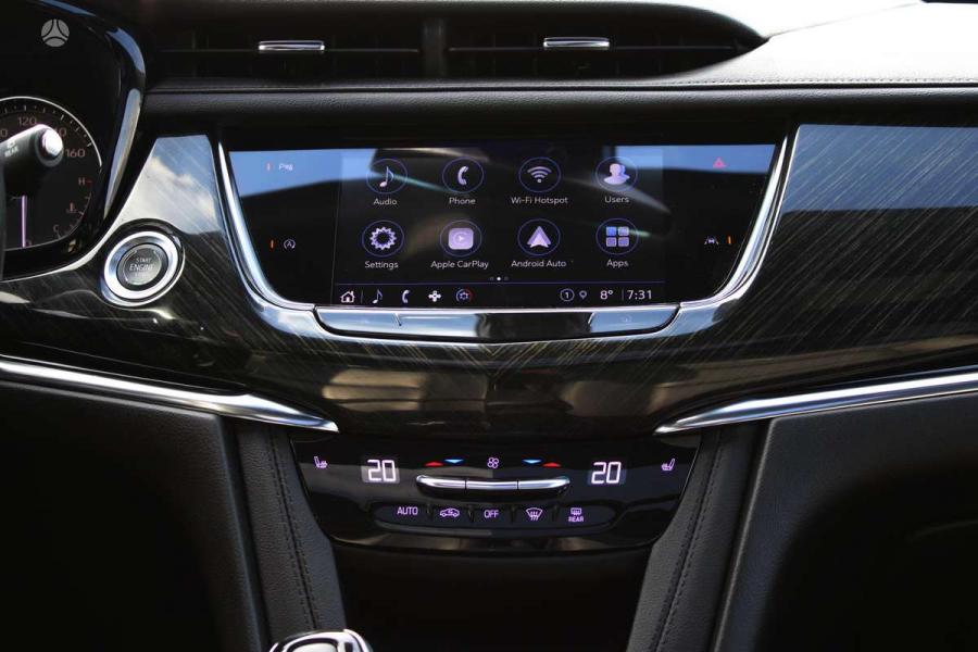 Pelēks Cadillac XT6 2022 Viļņa, ar dzinēja tilpumu 3.60 L un nobraukumu 126 tūkst. km par 27900 €, foto 20 vietnē AUTOMOTO.COM.LV