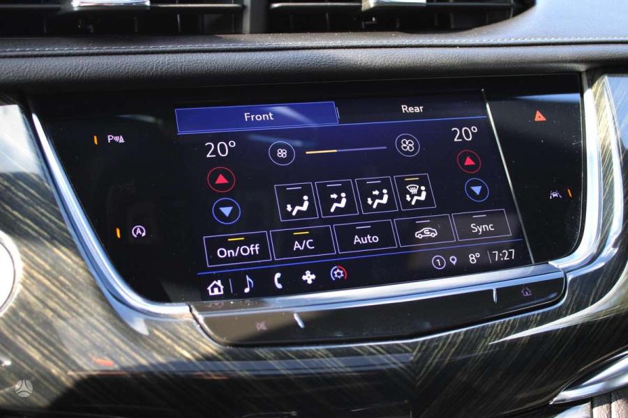 Pelēks Cadillac XT6 2022 Viļņa, ar dzinēja tilpumu 3.60 L un nobraukumu 126 tūkst. km par 27900 €, foto 23 vietnē AUTOMOTO.COM.LV
