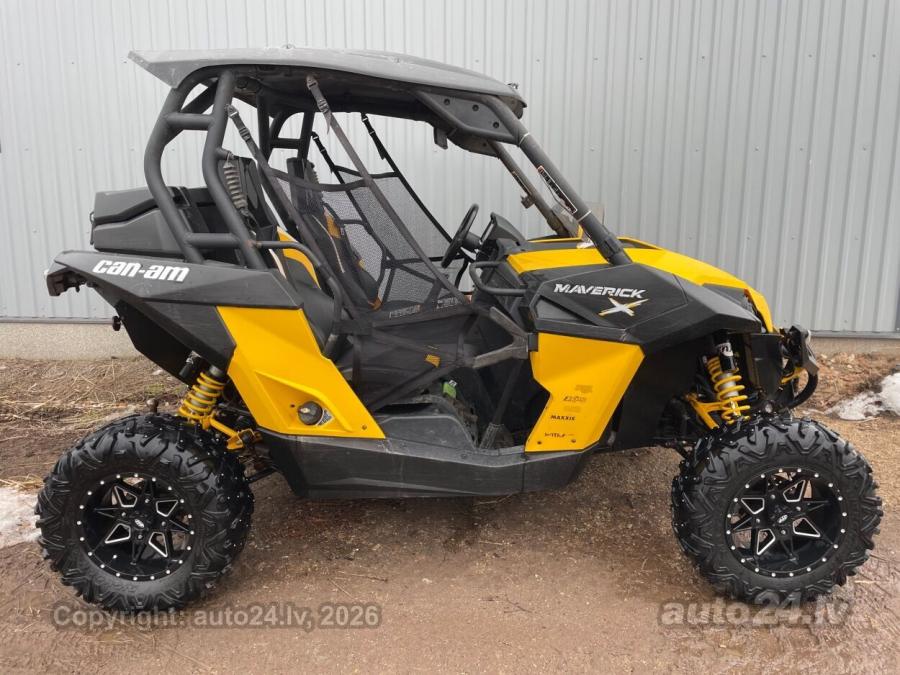 Black Can-Am Maverick 2013 in Polva, with an engine capacity of 1.00 L and mileage of 10 thousand km for 8900 €, photo 1 on AUTOMOTO.COM.LV