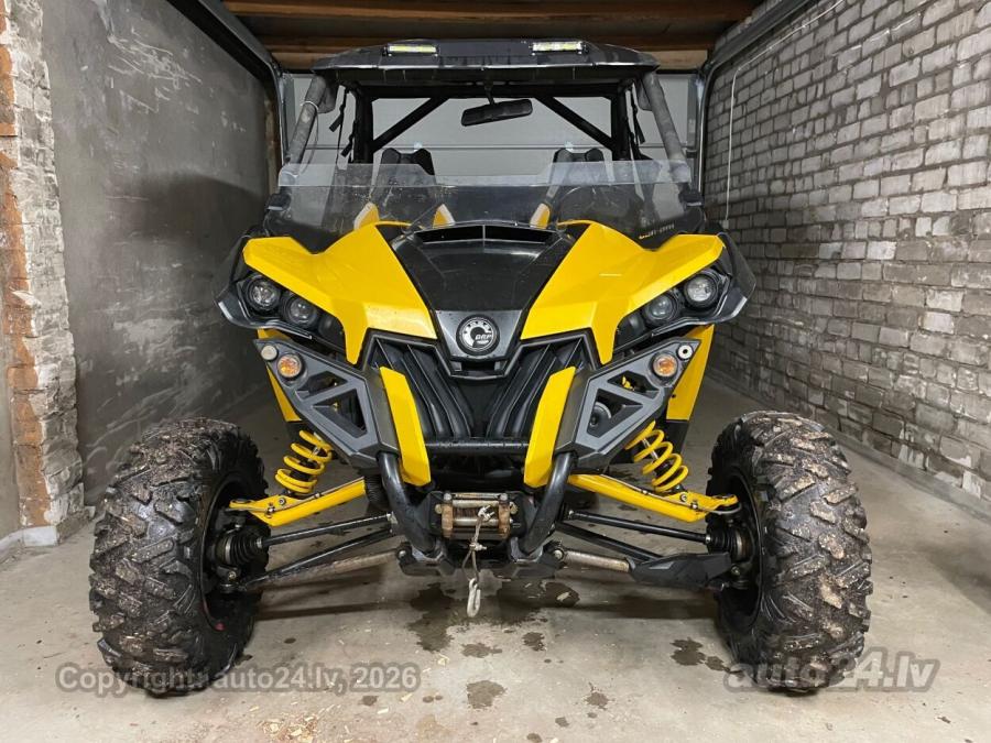 Black Can-Am Maverick 2013 in Polva, with an engine capacity of 1.00 L and mileage of 10 thousand km for 8900 €, photo 4 on AUTOMOTO.COM.LV
