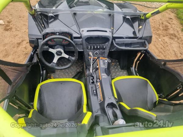 Black Can-Am Maverick 2016 in Tallinn, with an engine capacity of 1.00 L and mileage of 0 thousand km for 11000 €, photo 5 on AUTOMOTO.COM.LV