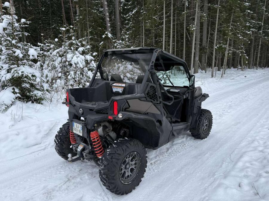 Brown Can-Am Maverick 2022 in Taurage, with an engine capacity of 0.80 L and mileage of 7 thousand km for 12500 €, photo 7 on AUTOMOTO.COM.LV