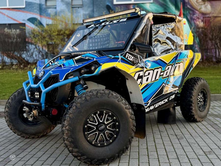 Can-Am Maverick 2016 Elektrėnai, ar dzinēja tilpumu 1.00 L un nobraukumu 6 tūkst. km par 15000 €, foto 1 vietnē AUTOMOTO.COM.LV