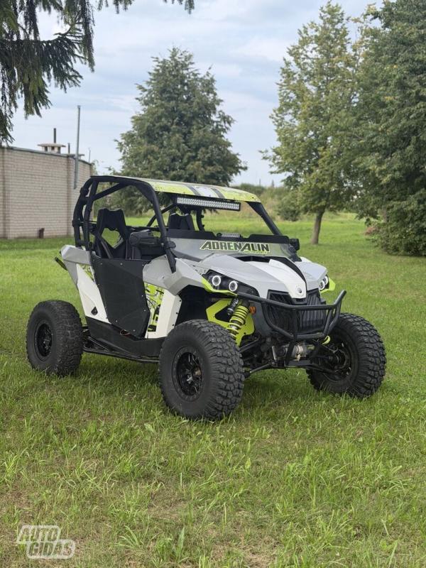 Белый Can-Am Maverick 2016 в Паневежис, объемом двигателя 1.00 л и пробегом 8 тыс. км за 9500 €, фото 2 на AUTOMOTO.COM.LV