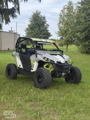 Белый Can-Am Maverick 2016 в Паневежис, объемом двигателя 1.00 л и пробегом 8 тыс. км за 9500 €, фото 3 на AUTOMOTO.COM.LV