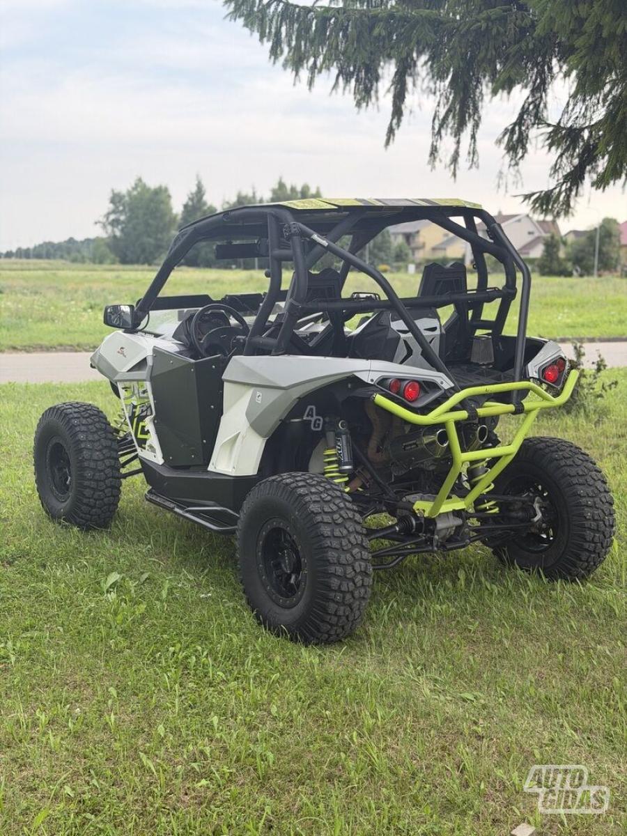 Белый Can-Am Maverick 2016 в Паневежис, объемом двигателя 1.00 л и пробегом 8 тыс. км за 9500 €, фото 4 на AUTOMOTO.COM.LV