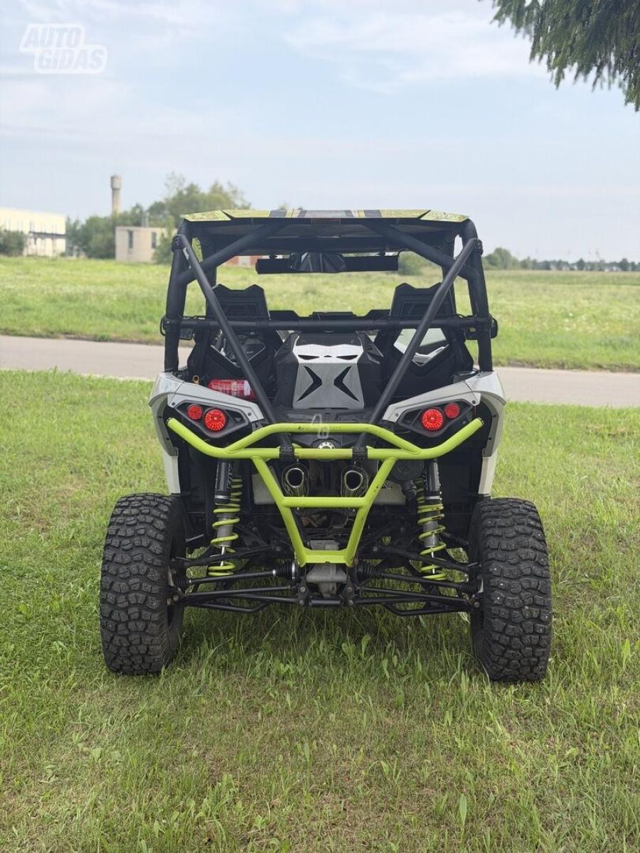 Белый Can-Am Maverick 2016 в Паневежис, объемом двигателя 1.00 л и пробегом 8 тыс. км за 9500 €, фото 5 на AUTOMOTO.COM.LV