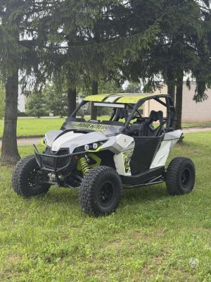 White Can-Am Maverick 2016 in Panevezys, with an engine capacity of 1.00 L and mileage of 8 thousand km for 9500 €, photo 3 on AUTOMOTO.COM.LV