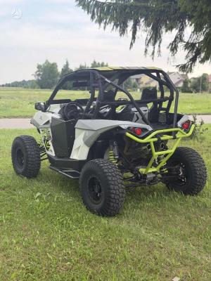 White Can-Am Maverick 2016 in Panevezys, with an engine capacity of 1.00 L and mileage of 8 thousand km for 9500 €, photo 4 on AUTOMOTO.COM.LV