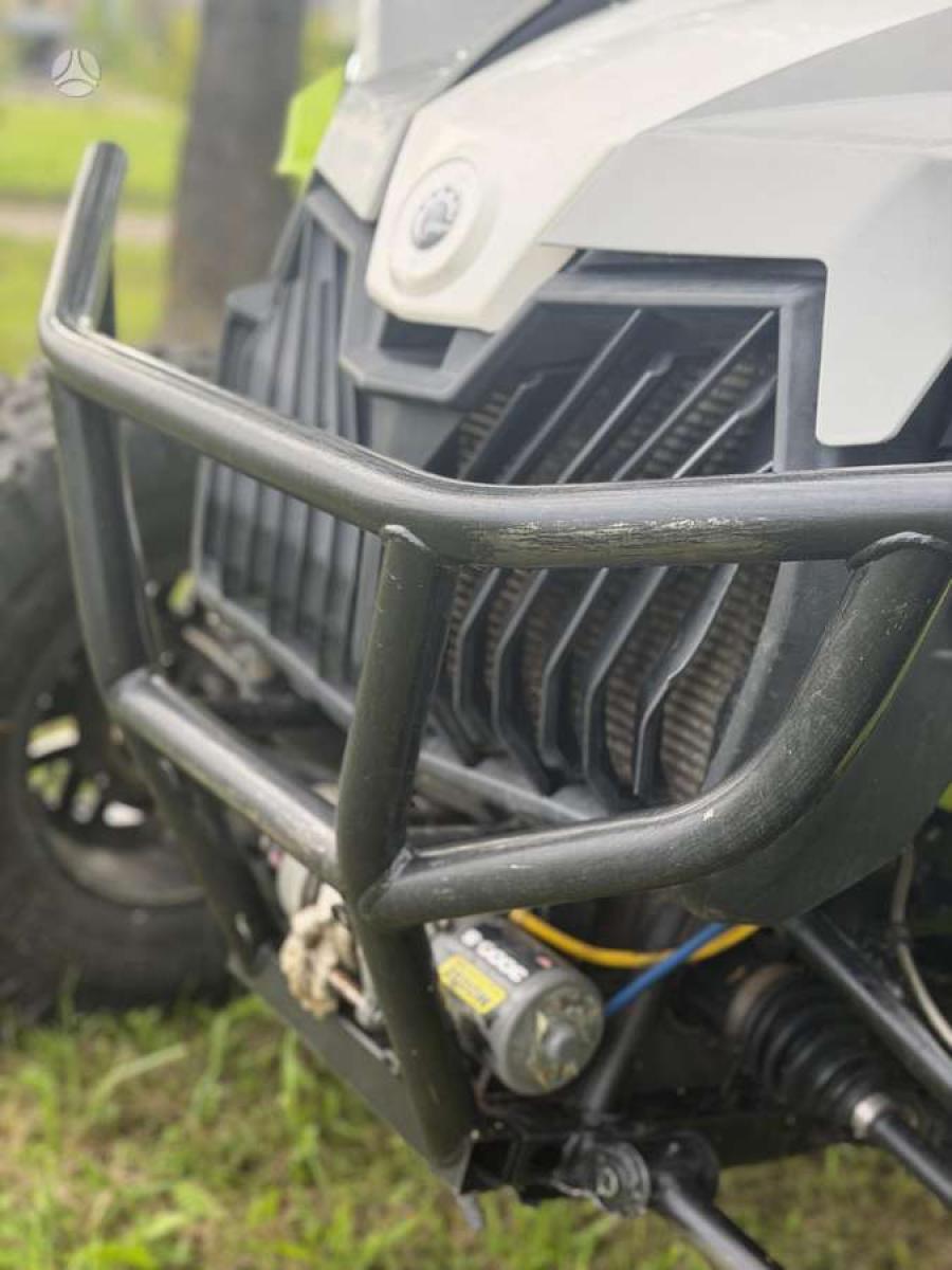 White Can-Am Maverick 2016 in Panevezys, with an engine capacity of 1.00 L and mileage of 8 thousand km for 9500 €, photo 13 on AUTOMOTO.COM.LV