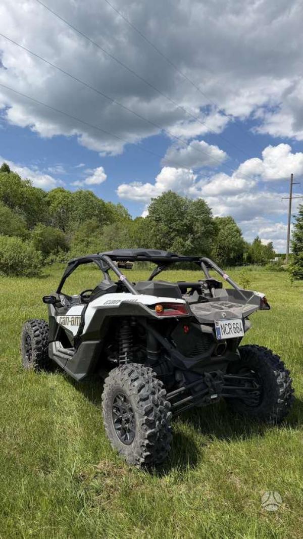 Белый Can-Am Maverick 2023 в Вильнюс, объемом двигателя 0.00 л и пробегом 0 тыс. км за 20700 €, фото 7 на AUTOMOTO.COM.LV