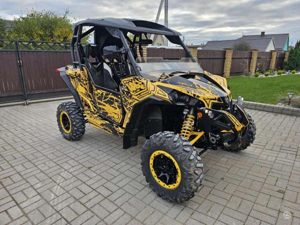 Yellow Can-Am Maverick 2014 in Kursenai, with an engine capacity of 1.00 L and mileage of 9 thousand km for 9500 €, photo 11 on AUTOMOTO.COM.LV