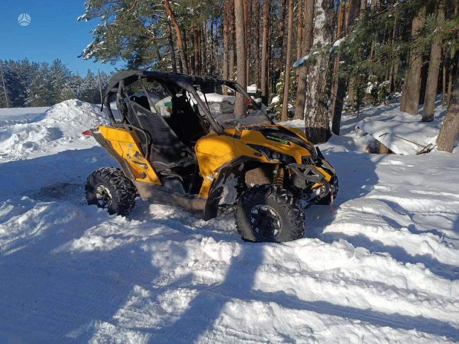 Желтый Can-Am Maverick 2016 в Тракай, объемом двигателя 1.00 л и пробегом 7 тыс. км за 8100 €, фото 3 на AUTOMOTO.COM.LV