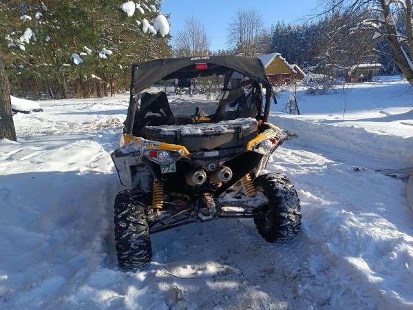 Yellow Can-Am Maverick 2016 in Trakai, with an engine capacity of 1.00 L and mileage of 7 thousand km for 8100 €, photo 4 on AUTOMOTO.COM.LV