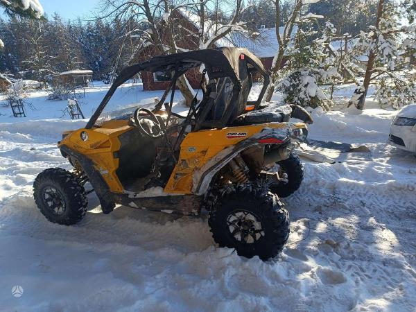 Yellow Can-Am Maverick 2016 in Trakai, with an engine capacity of 1.00 L and mileage of 7 thousand km for 8100 €, photo 5 on AUTOMOTO.COM.LV