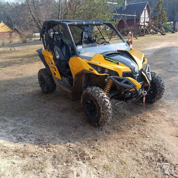 Yellow Can-Am Maverick 2016 in Trakai, with an engine capacity of 1.00 L and mileage of 7 thousand km for 7900 €, photo 1 on AUTOMOTO.COM.LV