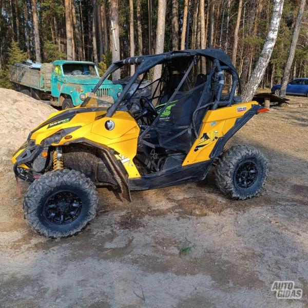 Yellow Can-Am Maverick 2016 in Trakai, with an engine capacity of 1.00 L and mileage of 7 thousand km for 7900 €, photo 2 on AUTOMOTO.COM.LV