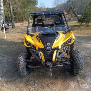 Yellow Can-Am Maverick 2016 in Trakai, with an engine capacity of 1.00 L and mileage of 7 thousand km for 7900 €, photo 5 on AUTOMOTO.COM.LV