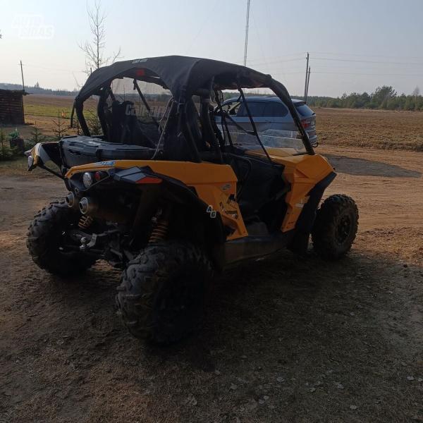 Yellow Can-Am Maverick 2016 in Trakai, with an engine capacity of 1.00 L and mileage of 7 thousand km for 7900 €, photo 5 on AUTOMOTO.COM.LV
