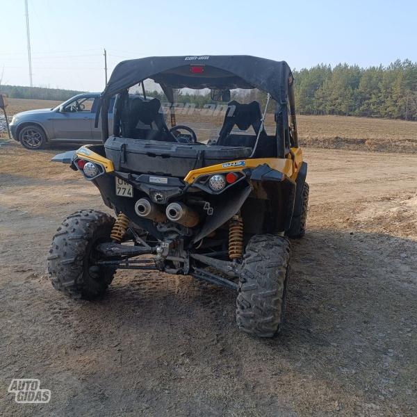 Yellow Can-Am Maverick 2016 in Trakai, with an engine capacity of 1.00 L and mileage of 7 thousand km for 7900 €, photo 9 on AUTOMOTO.COM.LV