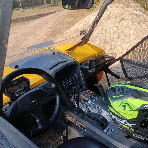 Yellow Can-Am Maverick 2016 in Trakai, with an engine capacity of 1.00 L and mileage of 7 thousand km for 7900 €, photo 10 on AUTOMOTO.COM.LV