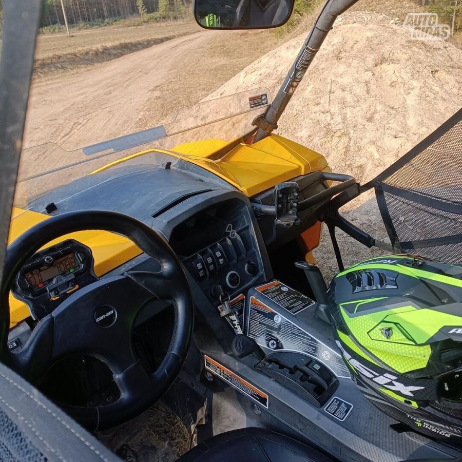 Yellow Can-Am Maverick 2016 in Trakai, with an engine capacity of 1.00 L and mileage of 7 thousand km for 7900 €, photo 11 on AUTOMOTO.COM.LV