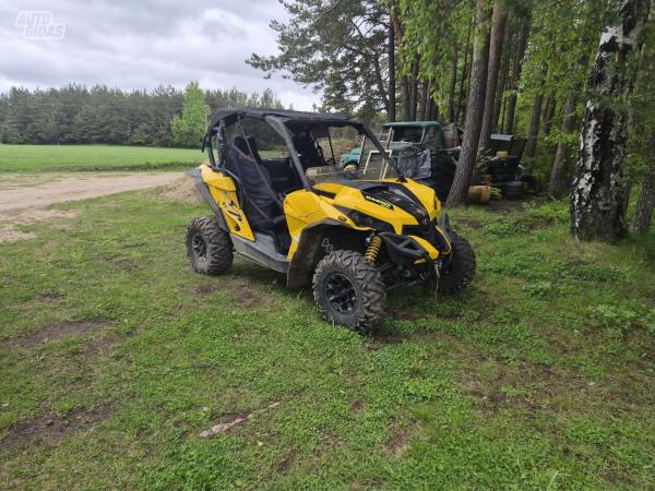 Yellow Can-Am Maverick 2016 in Trakai, with an engine capacity of 1.00 L and mileage of 7 thousand km for 7500 €, photo 1 on AUTOMOTO.COM.LV