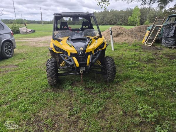 Yellow Can-Am Maverick 2016 in Trakai, with an engine capacity of 1.00 L and mileage of 7 thousand km for 7500 €, photo 2 on AUTOMOTO.COM.LV