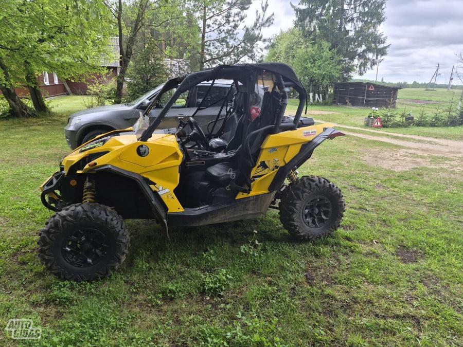 Желтый Can-Am Maverick 2016 в Тракай, объемом двигателя 1.00 л и пробегом 7 тыс. км за 7500 €, фото 4 на AUTOMOTO.COM.LV