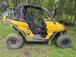 Желтый Can-Am Maverick 2016 в Тракай, объемом двигателя 1.00 л и пробегом 7 тыс. км за 7500 €, фото 6 на AUTOMOTO.COM.LV