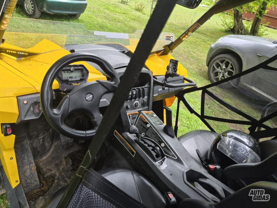 Желтый Can-Am Maverick 2016 в Тракай, объемом двигателя 1.00 л и пробегом 7 тыс. км за 7500 €, фото 9 на AUTOMOTO.COM.LV