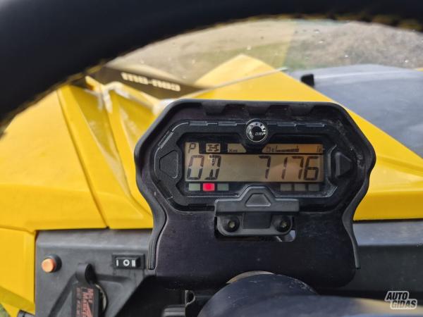 Yellow Can-Am Maverick 2016 in Trakai, with an engine capacity of 1.00 L and mileage of 7 thousand km for 7500 €, photo 9 on AUTOMOTO.COM.LV