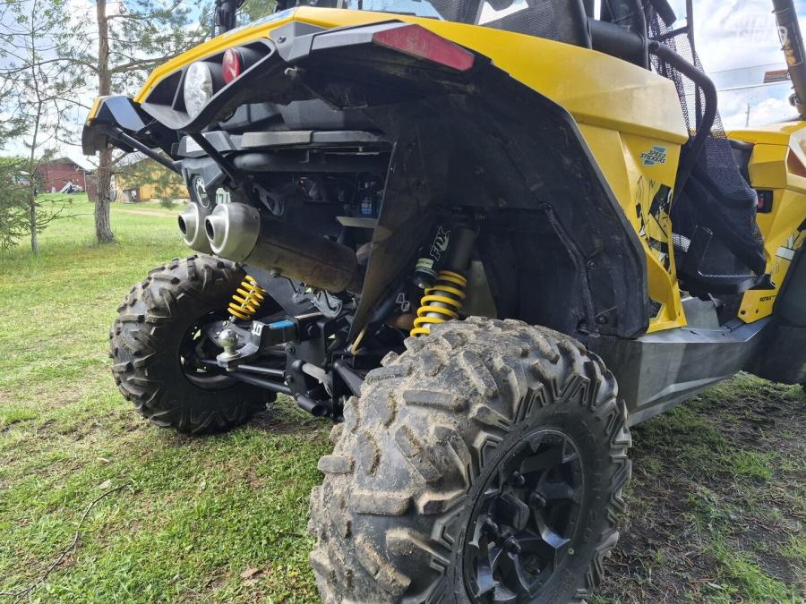 Желтый Can-Am Maverick 2016 в Тракай, объемом двигателя 1.00 л и пробегом 7 тыс. км за 7500 €, фото 14 на AUTOMOTO.COM.LV