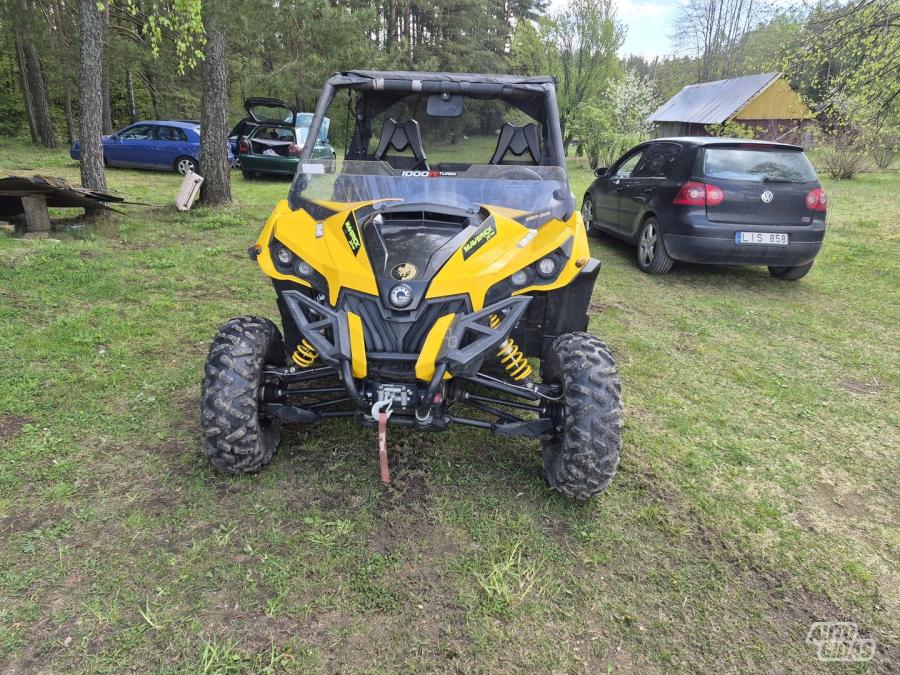 Желтый Can-Am Maverick 2016 в Тракай, объемом двигателя 1.00 л и пробегом 7 тыс. км за 7500 €, фото 15 на AUTOMOTO.COM.LV