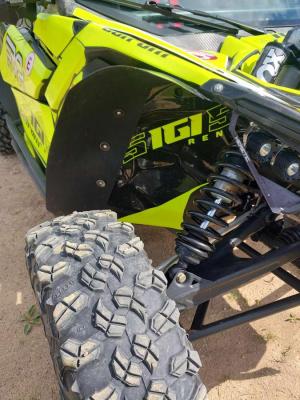 Yellow Can-Am Maverick 2020 in Telschi, with an engine capacity of 1.00 L and mileage of 11 thousand km for 20590 €, photo 12 on AUTOMOTO.COM.LV
