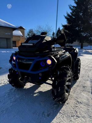 Black Can-Am Outlander 2012 in Moletai, with an engine capacity of 1.00 L and mileage of 8 thousand km for 7999 €, photo 5 on AUTOMOTO.COM.LV