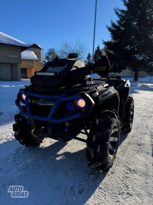 Melns Can-Am Outlander 2012 Molėtai, ar dzinēja tilpumu 1.00 L un nobraukumu 8 tūkst. km par 7800 €, foto  vietnē AUTOMOTO.COM.LV