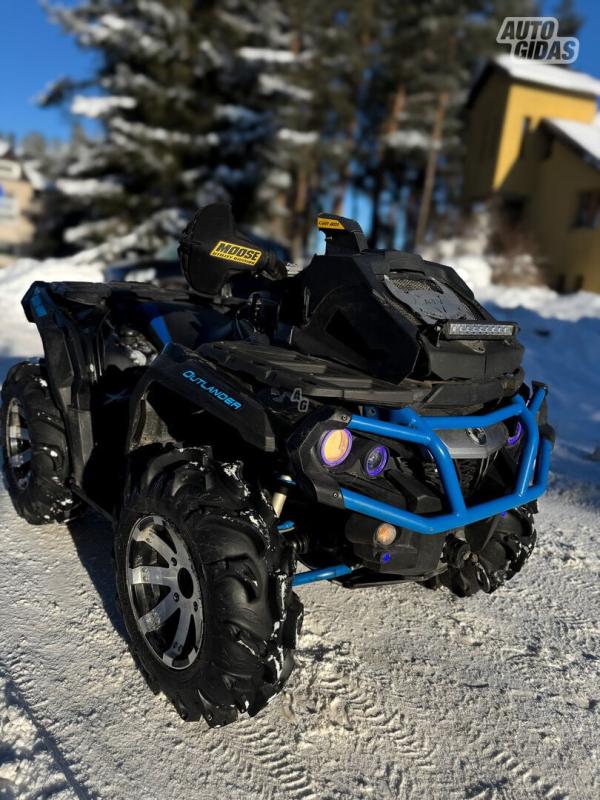 Black Can-Am Outlander 2012 in Moletai, with an engine capacity of 1.00 L and mileage of 8 thousand km for 7800 €, photo 8 on AUTOMOTO.COM.LV